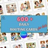 Daily Routine Cards Visual Schedule Toddler Routine Chart for Kids ...