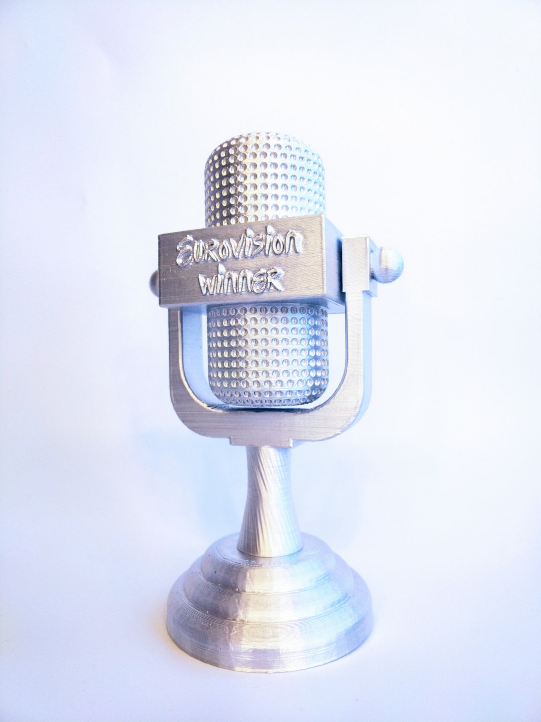 NEW Personalised Karaoke - Microphone - Eurovision Trophy With Optional ...