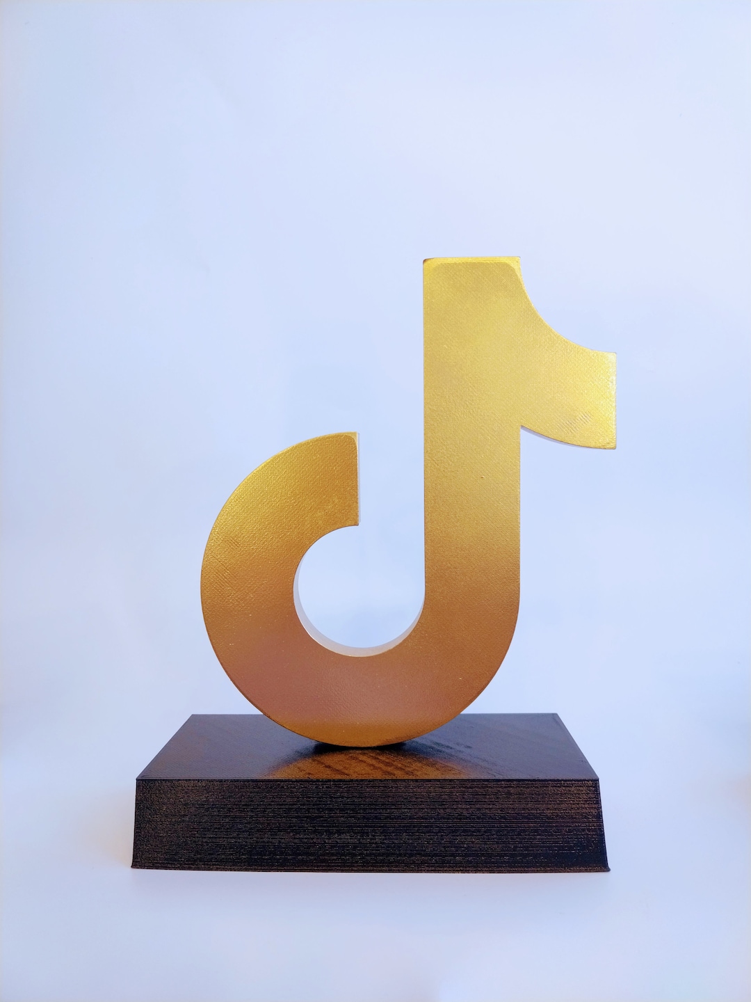 New Personalised Tiktok Award Trophy Replica With Engraving - Etsy
