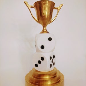 NEW Personalised Board Game Trophy With Optional ENGRAVING - Etsy