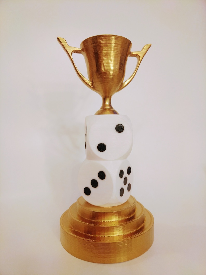 NEW Personalised Board Game Trophy With Optional ENGRAVING - Etsy