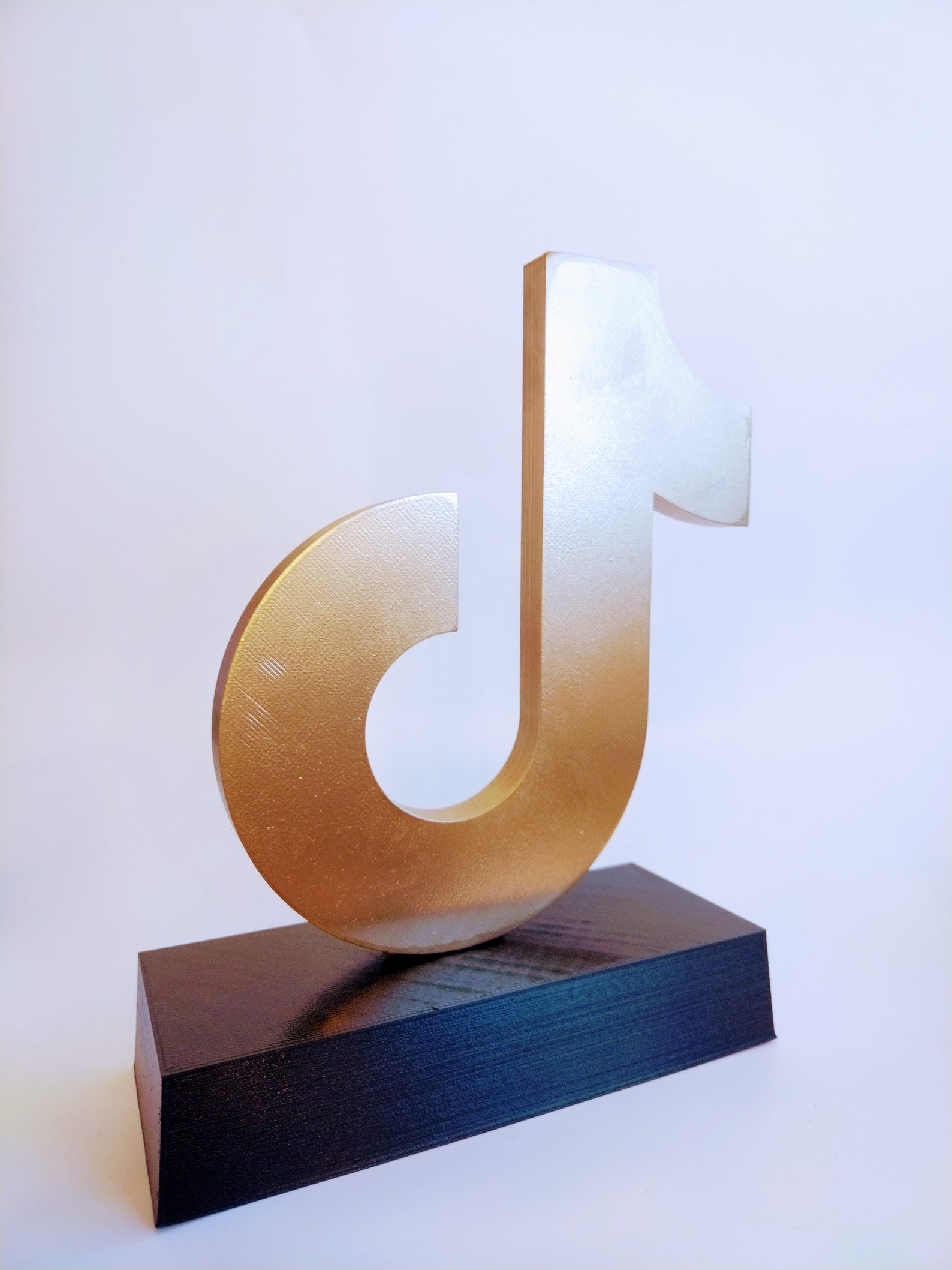 New Personalised Tiktok Award Trophy Replica With Engraving - Etsy