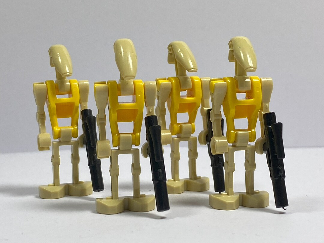 Battle Droids Command (yellow) - Custom Star Wars Minifigure - Etsy UK
