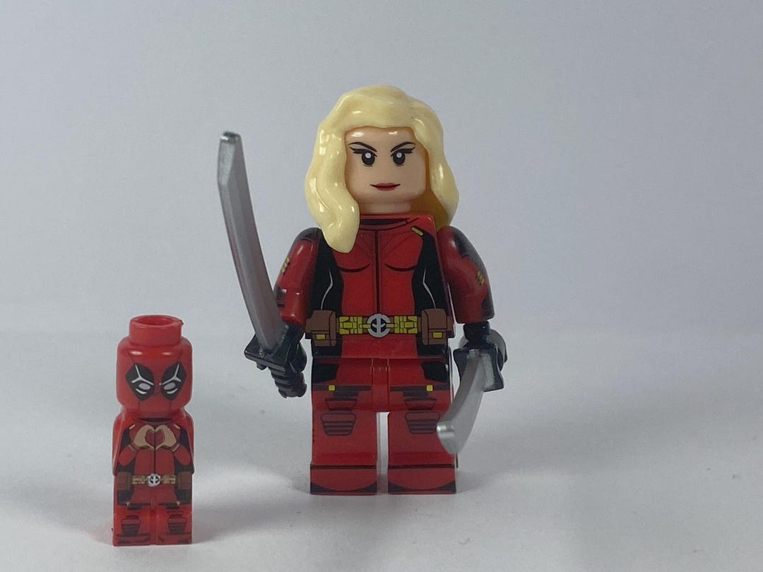 Lady Deadpool Custom Marvel Minifigure - Etsy