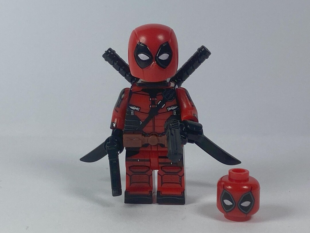 Deadpool (x-men) - Custom Marvel Minifigure - Etsy