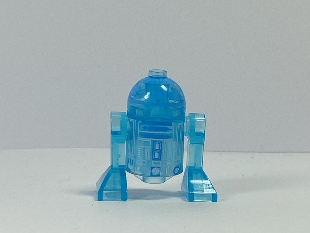 R2-D2 (ghost) - Custom Star Wars Minifigure - Etsy