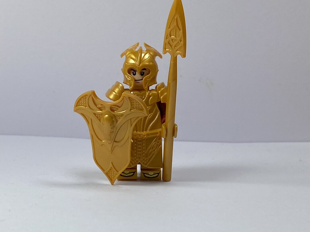 Elven Lance Warrior - Custom Lord of the Rings Minifigure the Hobbit - Etsy