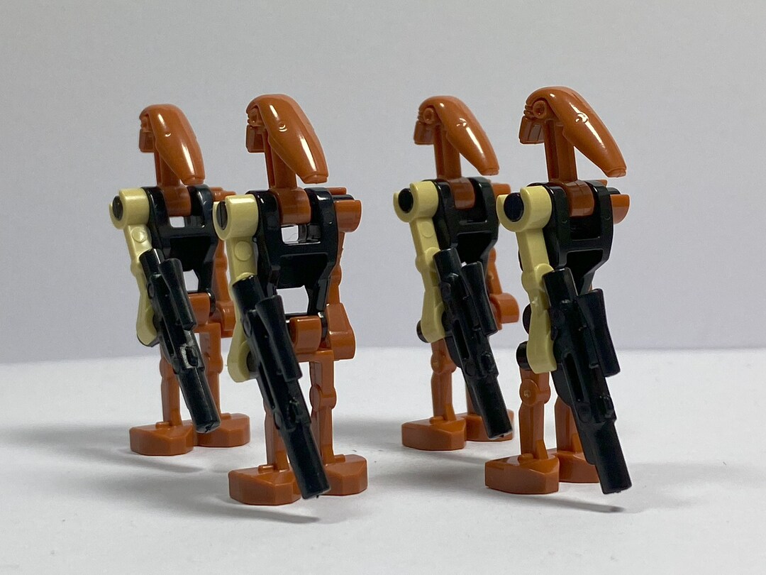 Battle Droids Brown Custom Star Wars Minifigure - Etsy