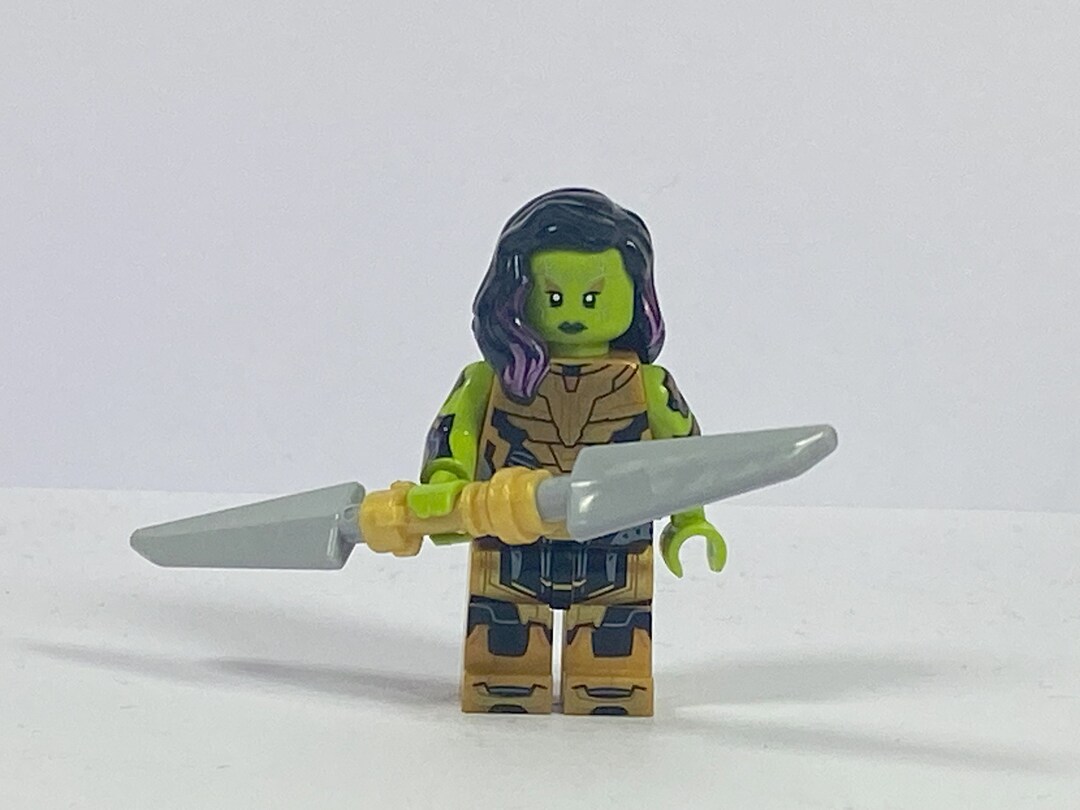 Gamora (blade of Thanos) - Custom Marvel Minifigure - Etsy UK