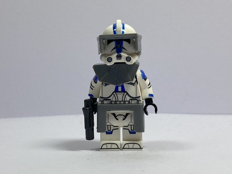 Blue Clone Trooper - Custom Star Wars Minifigure - Etsy
