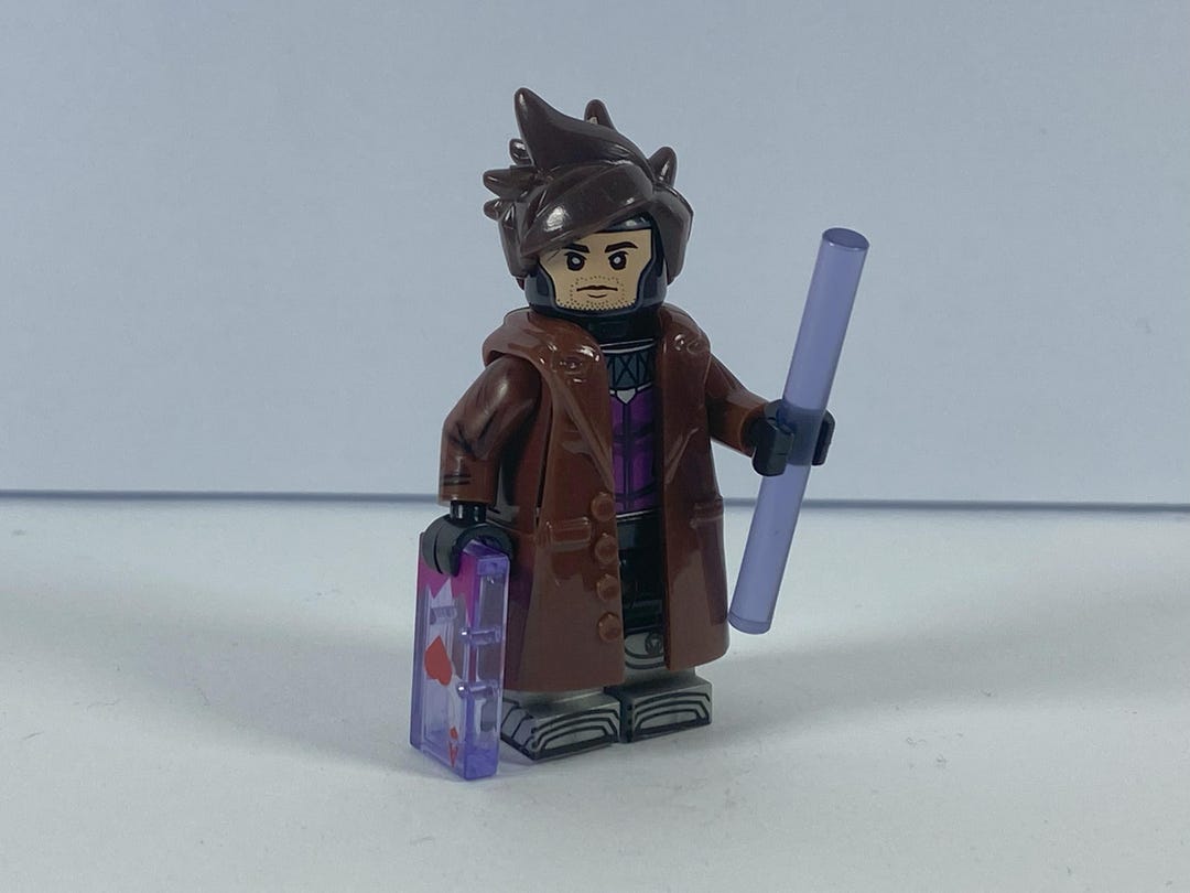 Gambit - Custom Marvel Minifigure - Etsy
