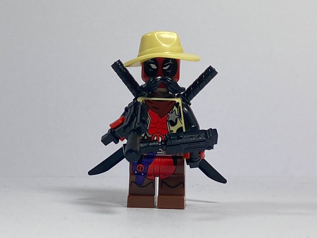 Deadpool mexican Custom Marvel Minifigure - Etsy