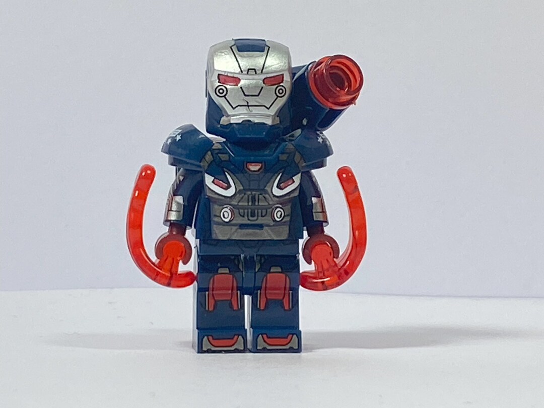 War Machine #6 - Custom Marvel Minifigure - Etsy