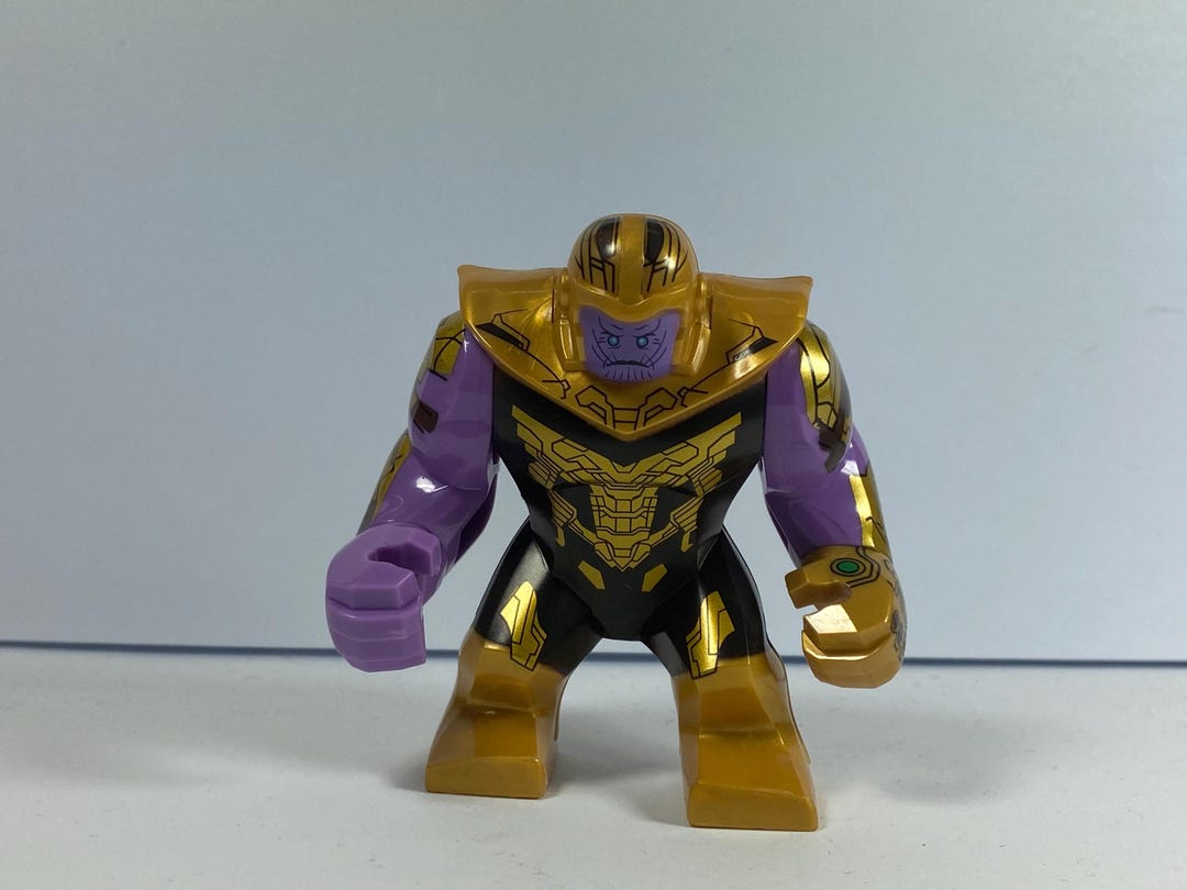 Thanos (big) - Custom Marvel Minifigure - Etsy