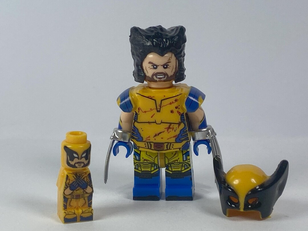 Wolverine ripped Suit Custom Marvel Minifigure - Etsy