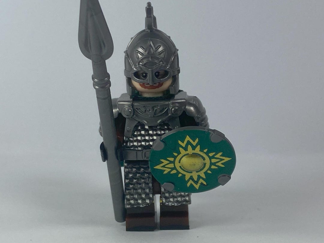 Rohan Guard - Custom Lord of the Rings Minifigure the Hobbit - Etsy UK