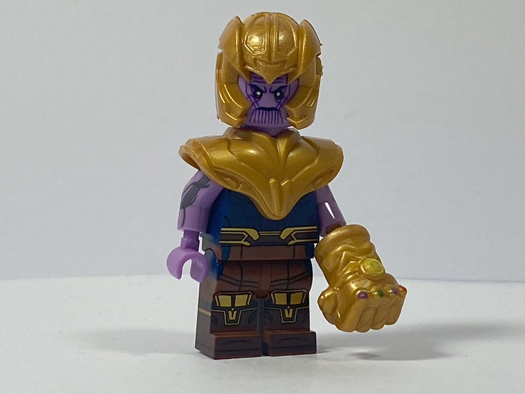 Thanos 3 Custom Marvel Minifigure - Etsy