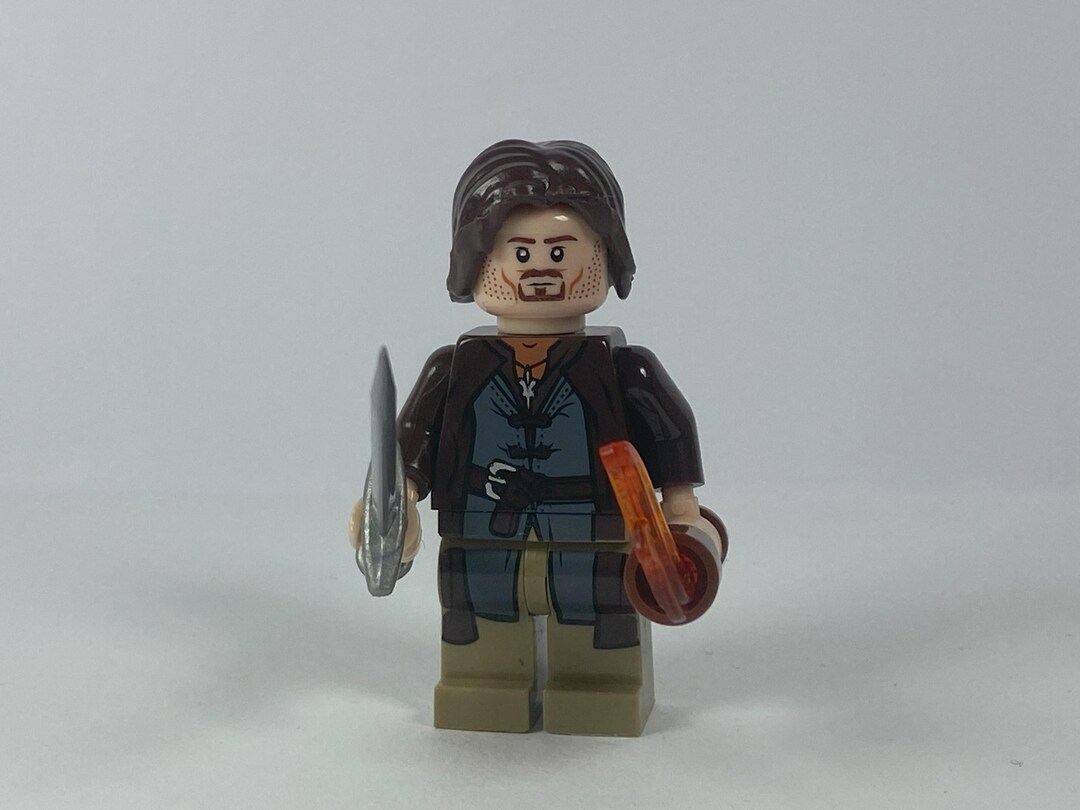 Aragorn ranger Custom Lord of the Rings Minifigure the Hobbit - Etsy UK