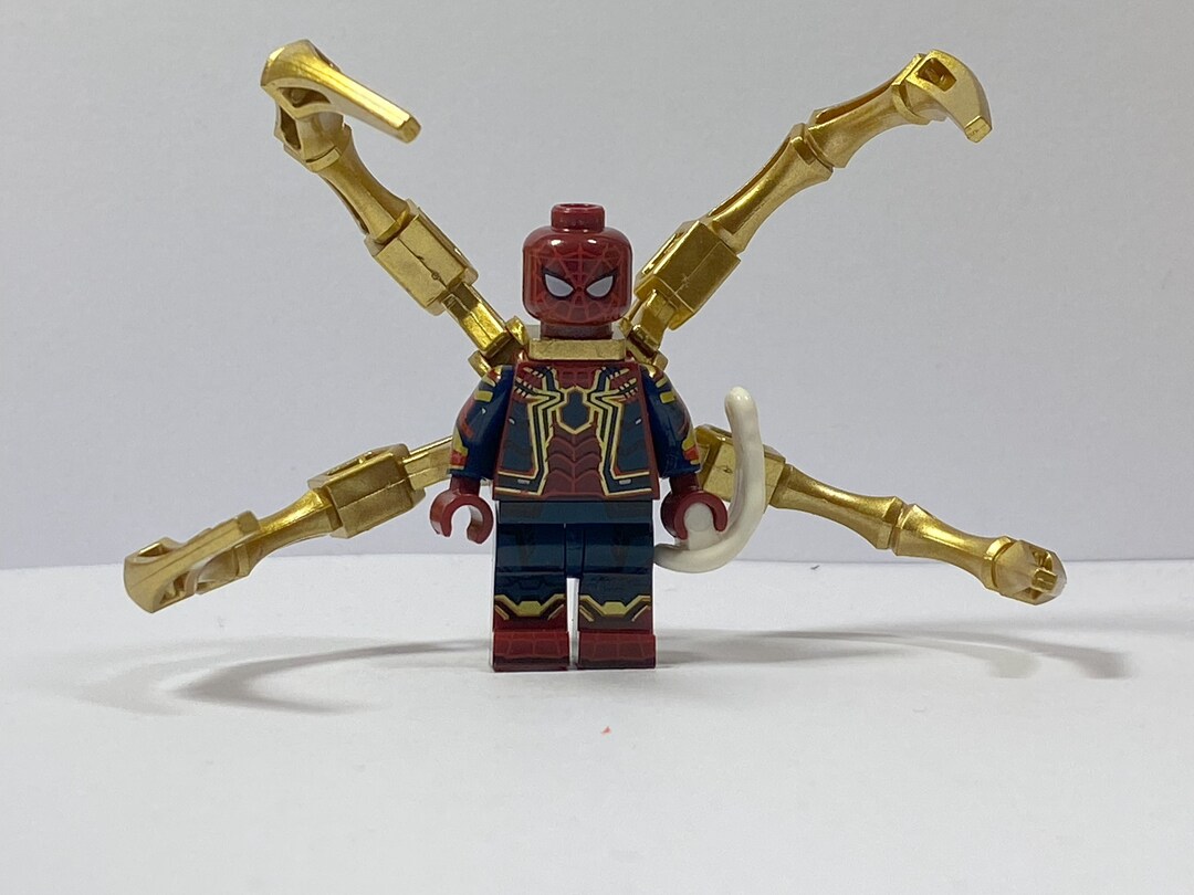 Spider Man (iron Spider) #2 - Custom Marvel Minifigure - Etsy