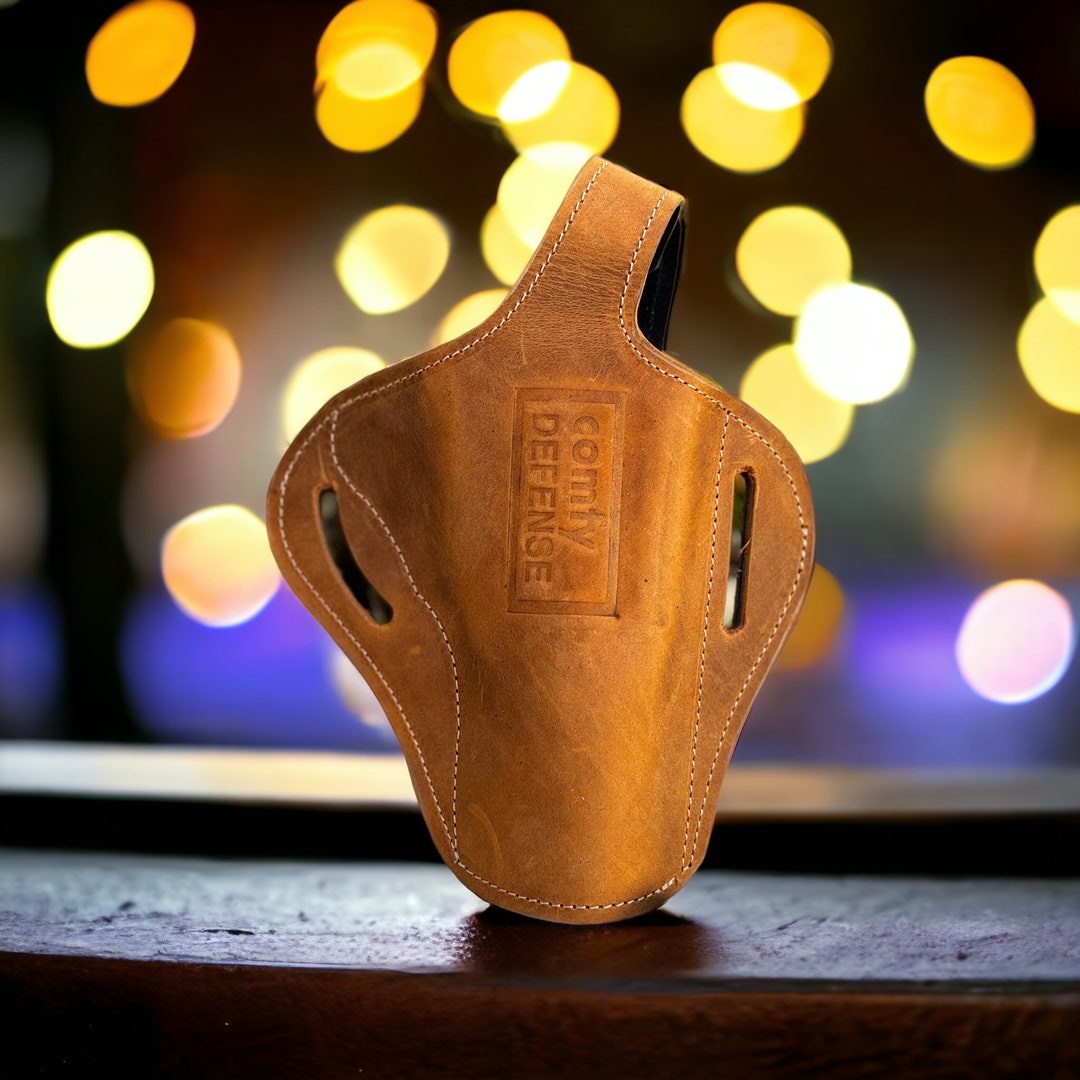 Handmade Leather Gun Holster for Smith and Wesson 357 Magnum / 38 ...