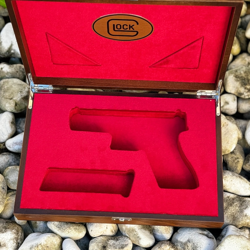 Wood Handgun Case - Etsy