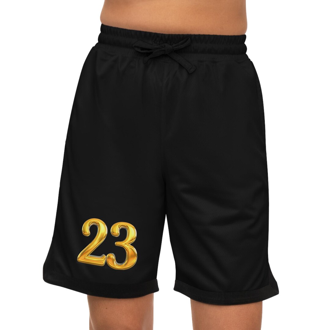 Black Basketball Rib Shorts - Etsy
