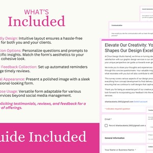 Customizable Graphic Design Feedback Form Google Forms Template for ...