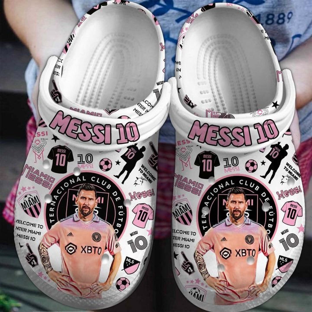 Lionel Messi Clogs Crocs Lionel Messi Football Soccer Sport - Etsy