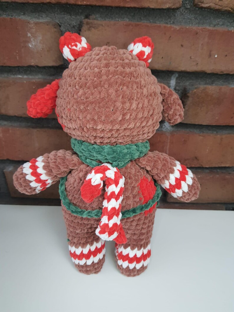Gingerbread Cow Crochet Pattern, Crochet Pattern for Christmas ...