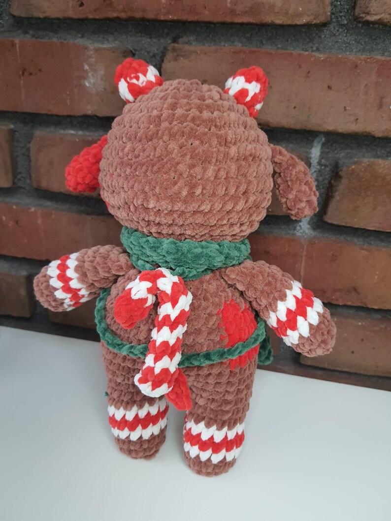 Gingerbread Cow Crochet Pattern, Crochet Pattern for Christmas ...