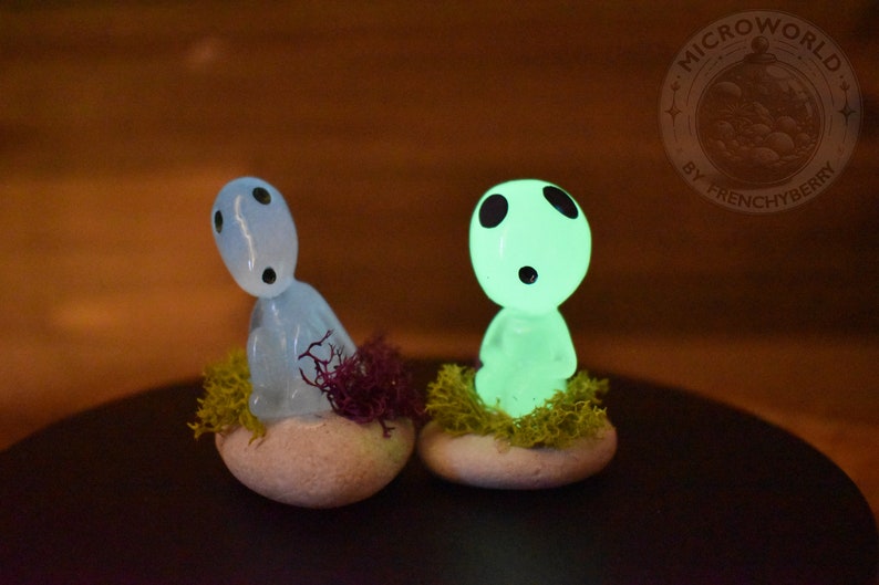 Luminous Terrarium Decor Bonsai Alien Fairy Garden Miniature Micro ...