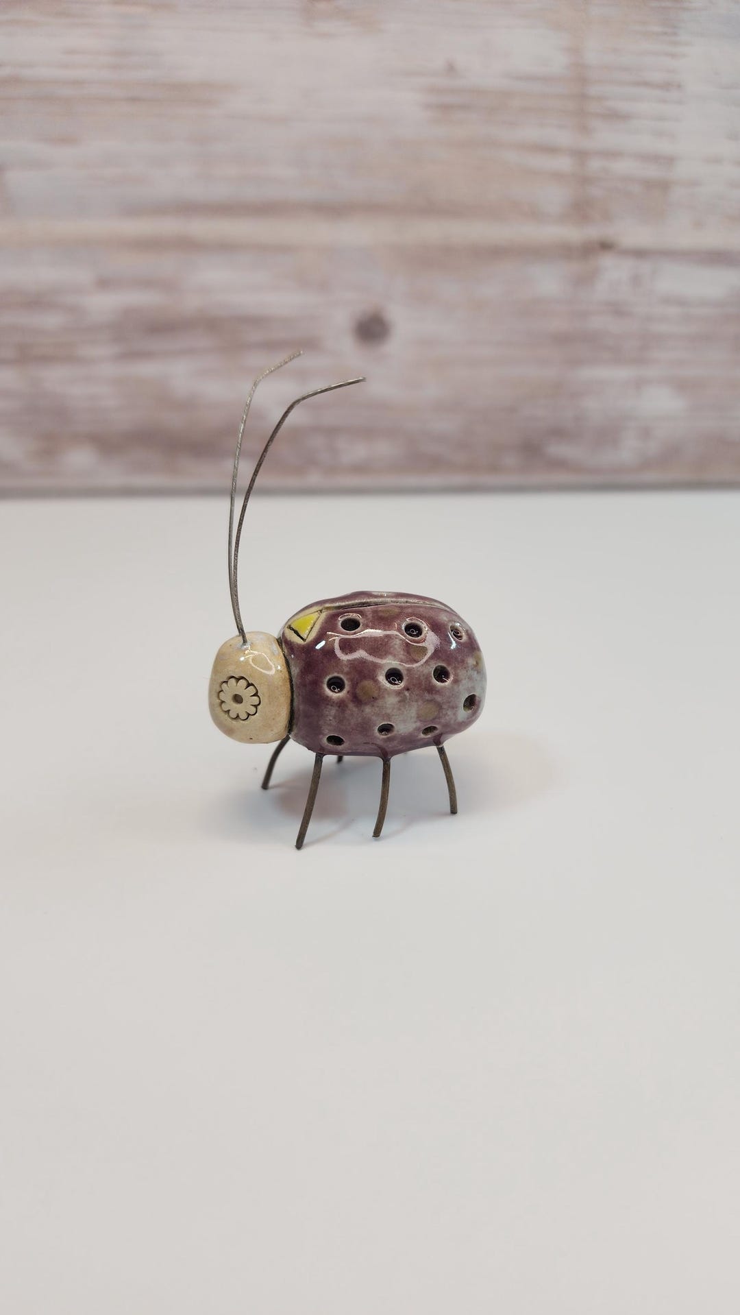 Ceramic Bugs Figurines, Garden Decor, Desk Decor, Housewarming Gift ...
