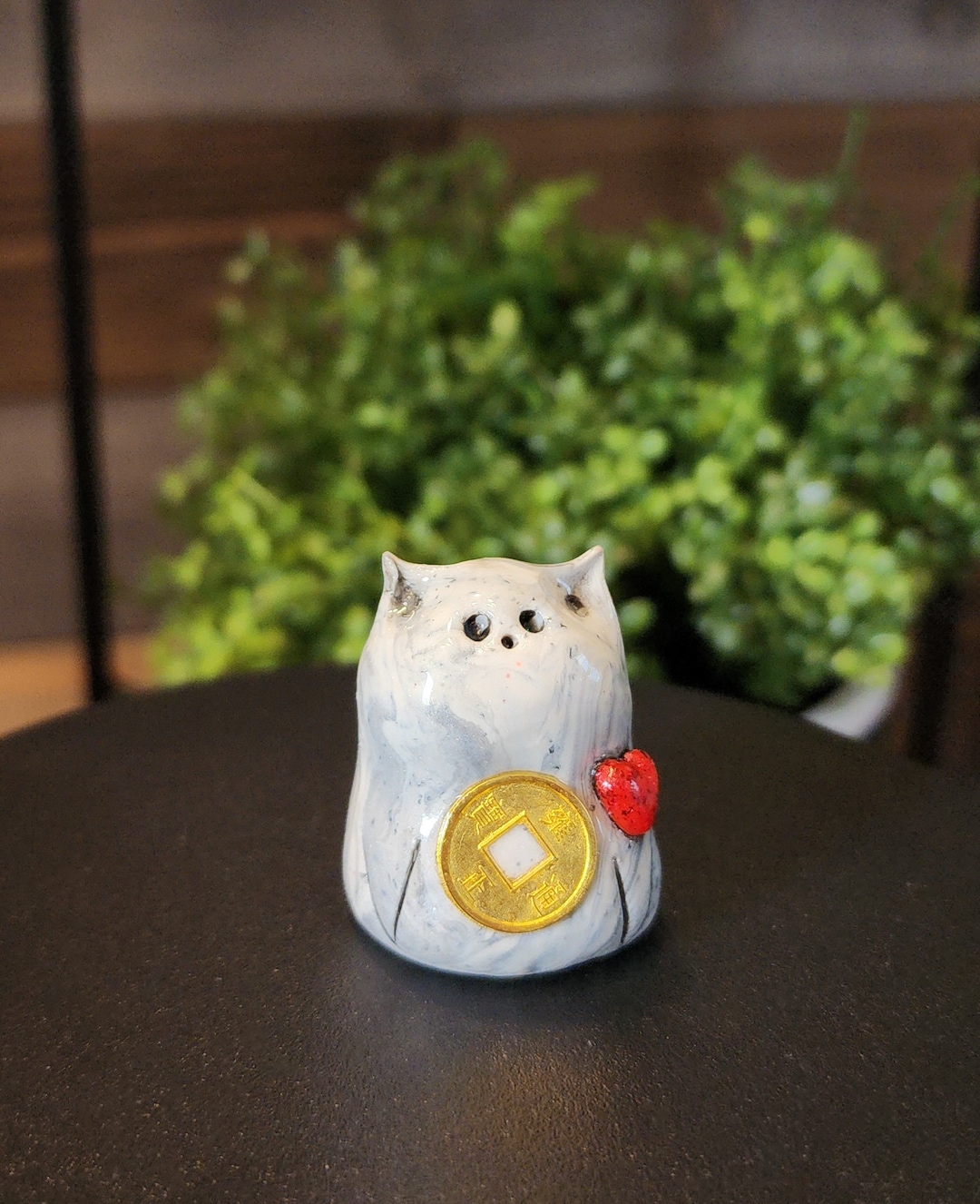 Miniature Lucky Cat,fortune Cats,ceramic Lucky Cat,maneki Neko for Luck ...