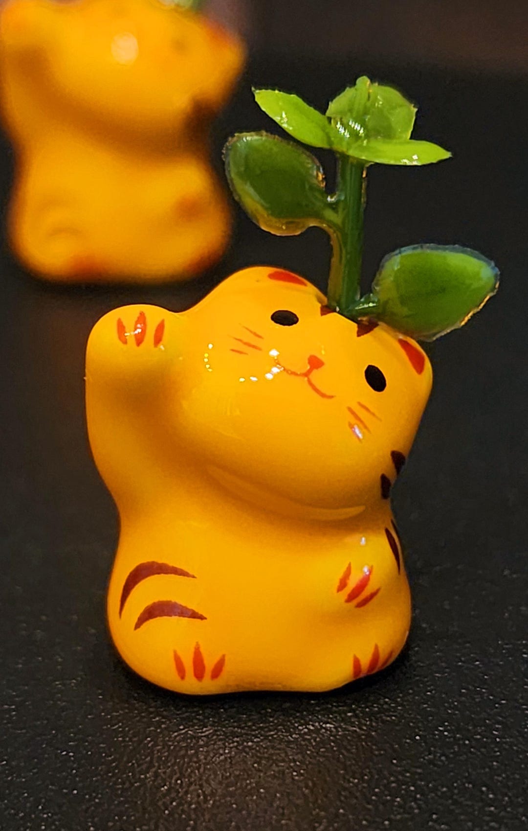 Miniature Lucky Cat,fortune Cats,ceramic Lucky Cat,maneki Neko for Luck ...