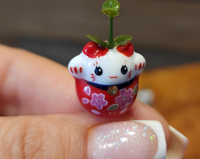 NEW LIMITED Miniature Lucky Cat,fortune Cats,ceramic Lucky Cat,maneki ...