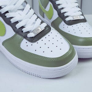 Green Air Force 1 Custom - Etsy