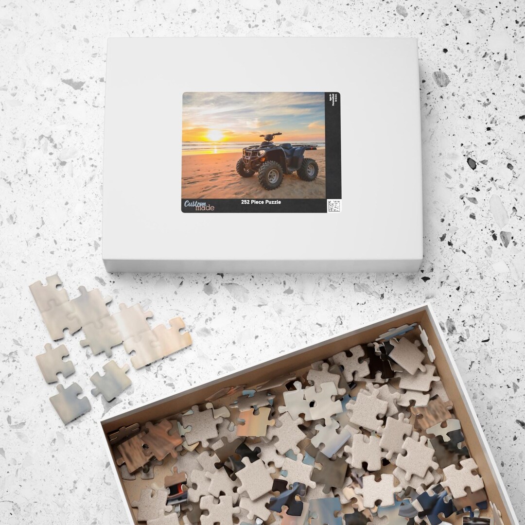 All-terrain Vehicle Puzzle, ATV, Car Prints, Birthday Gift for Car ...