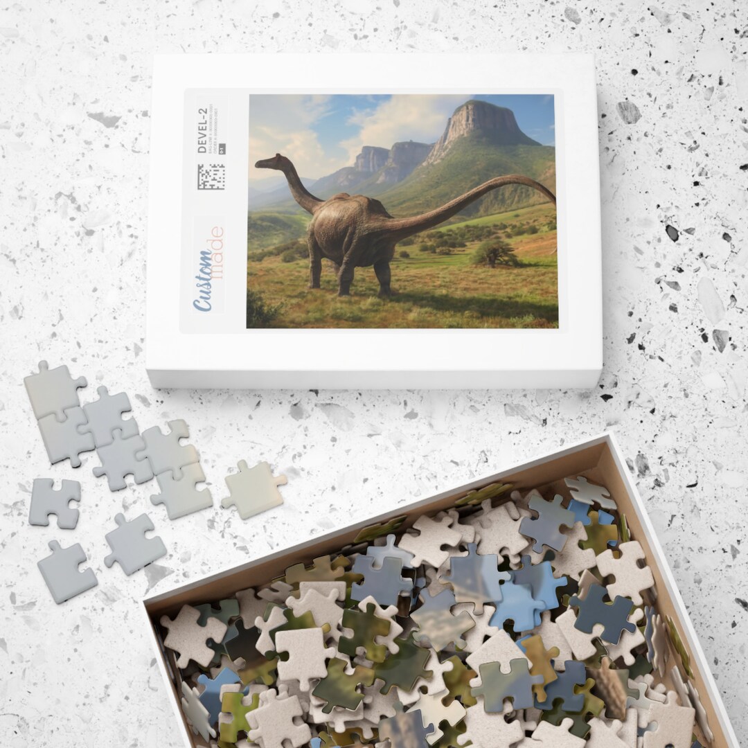 Brontosaurus Jigsaw Puzzle 110 252 500 1014-piece - Etsy