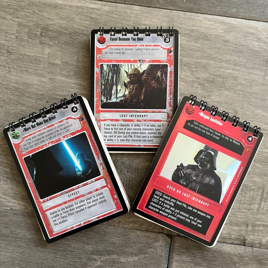 Pocket Notebook, Scifi Fantasy Card Notepad, Science Fiction ...