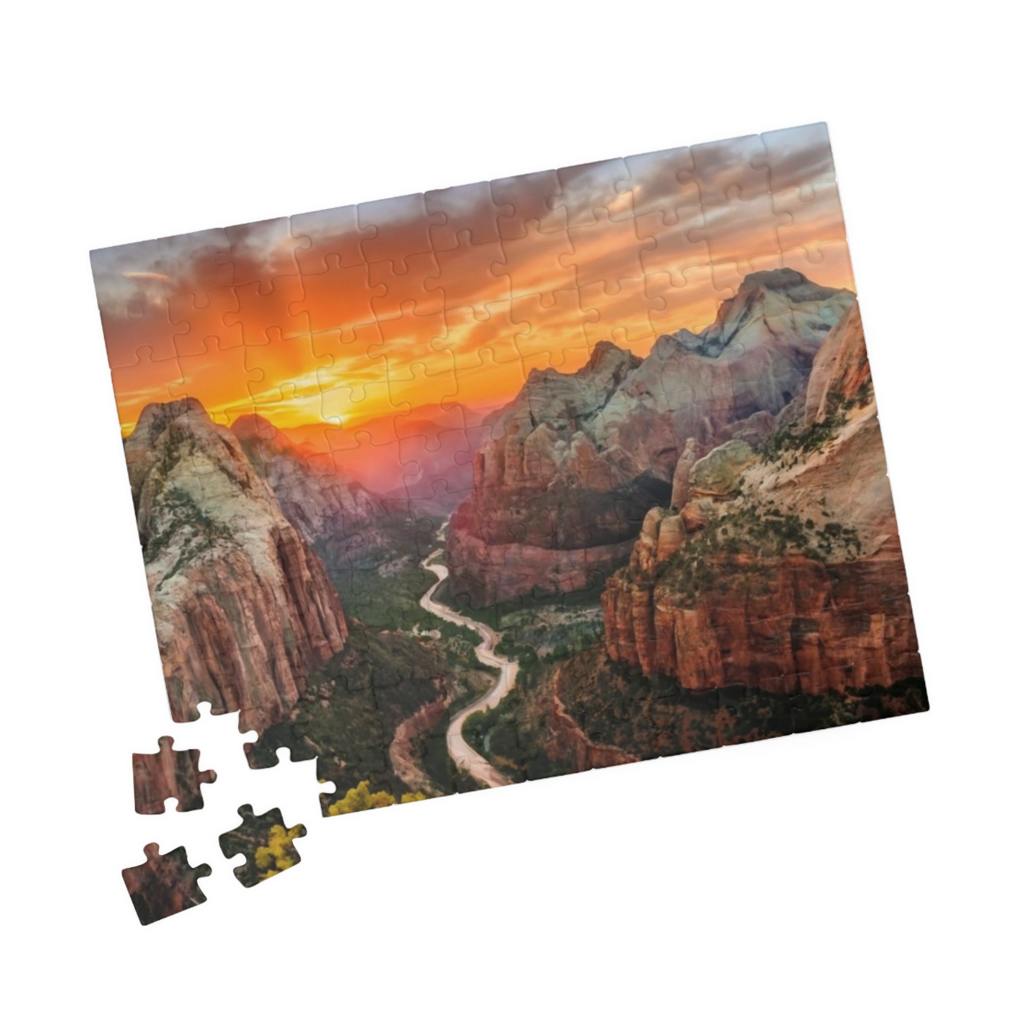 Zion National Park Jigsaw Puzzle 110, 252, 500, 1014-piece Wilderness ...