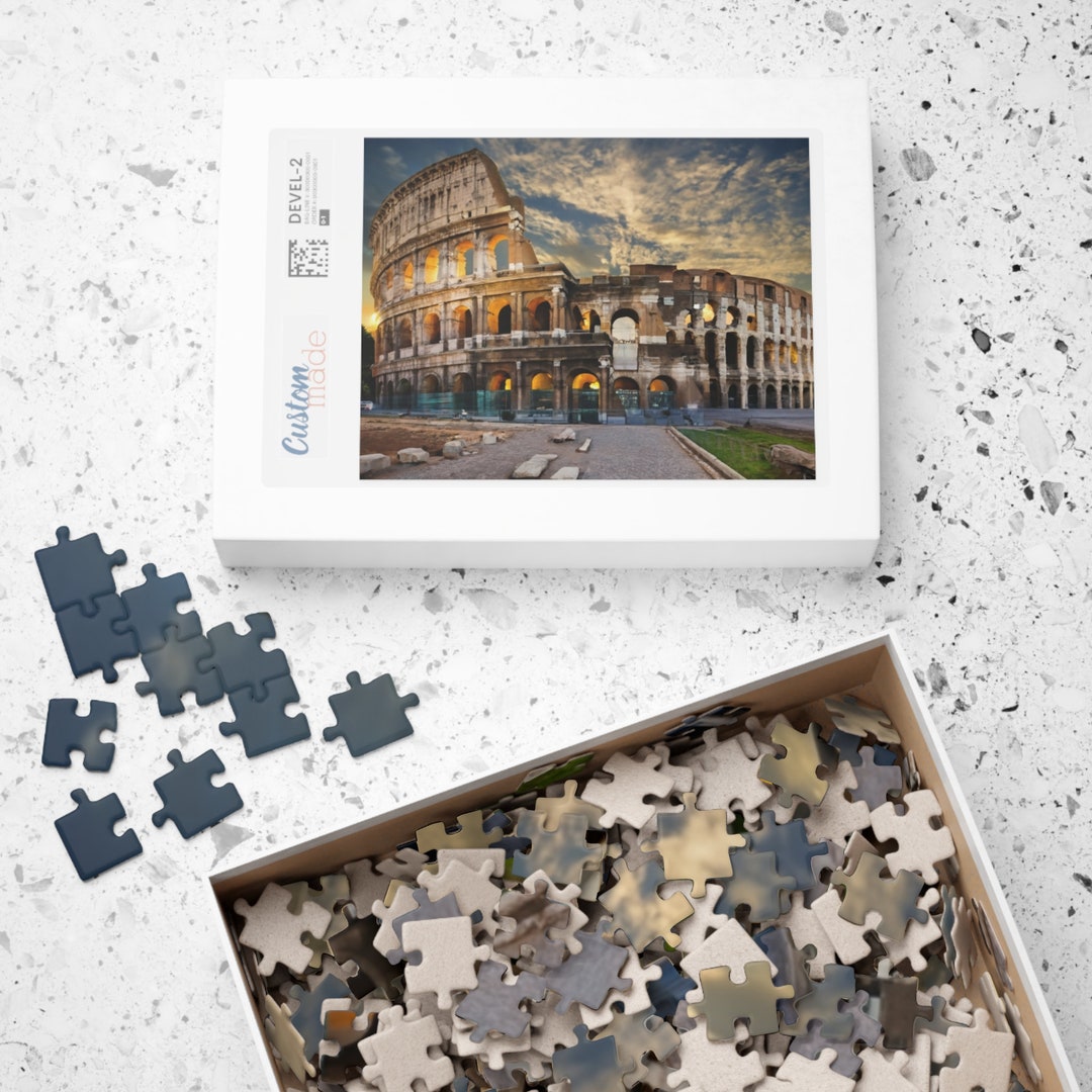 Roman Colosseum Jigsaw Puzzle 110, 252, 500, 1014-piece Landmark Art ...