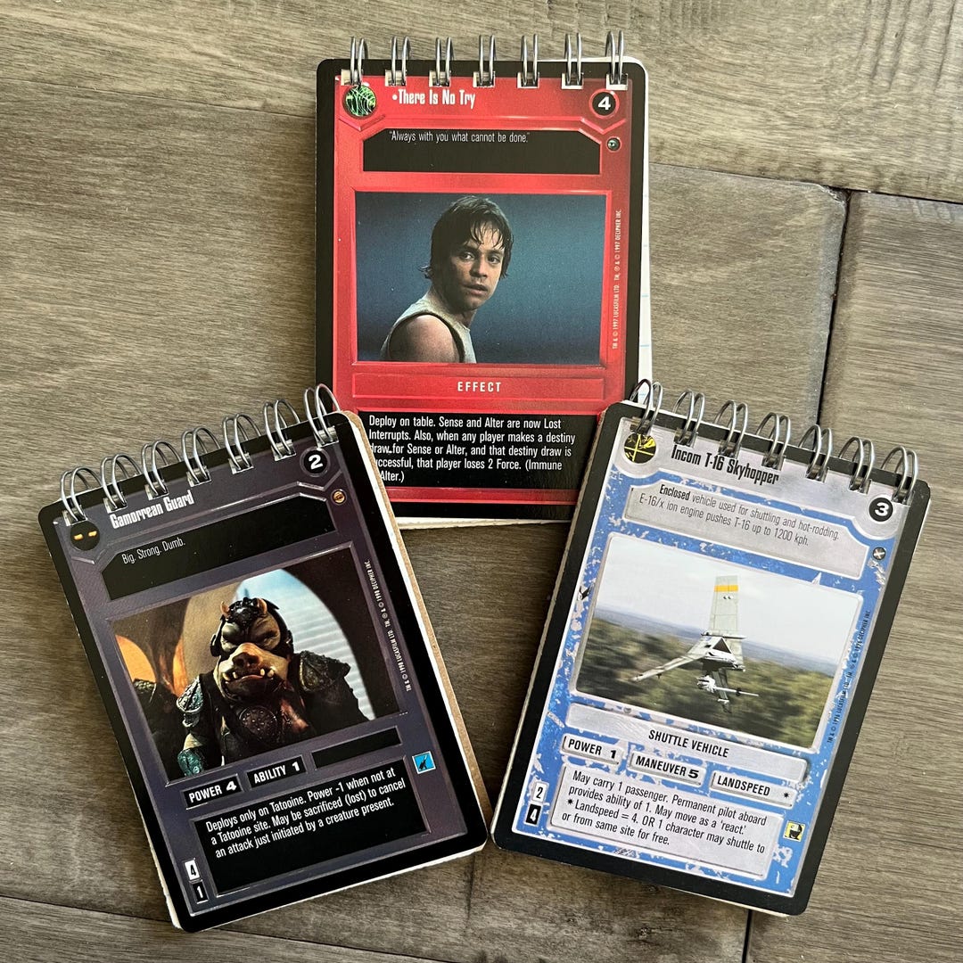 Pocket Notebook, Scifi Fantasy Card Notepad, Science Fiction ...