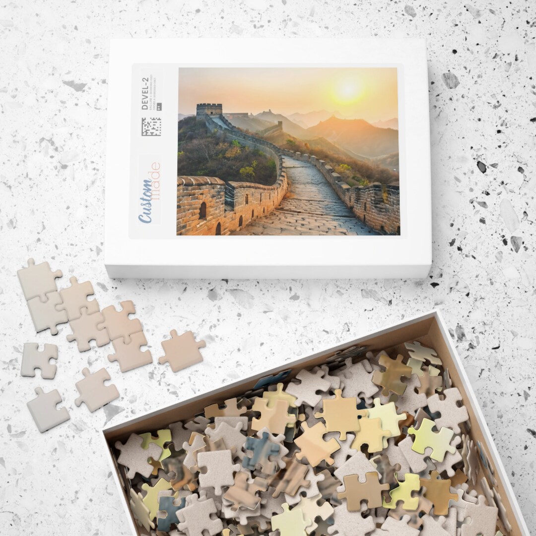 Great Wall of China Jigsaw Puzzle 110, 252, 500, 1014-piece Landmark ...