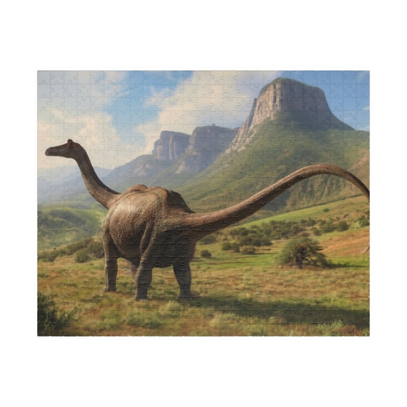 Brontosaurus Jigsaw Puzzle 110 252 500 1014-piece - Etsy