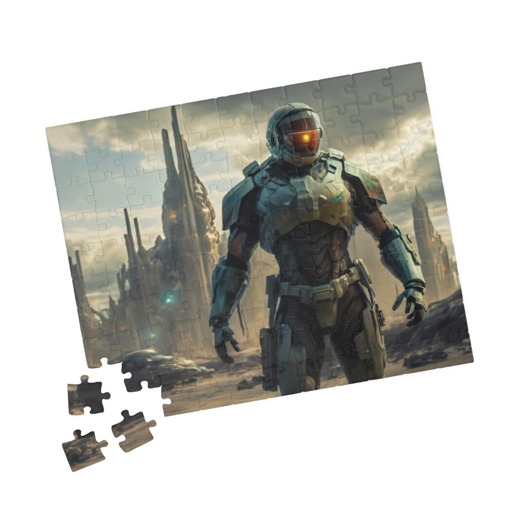 Fantasy Puzzle, Future Soldier, Science Fiction, Birthday Gift for ...