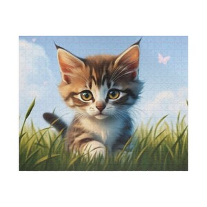 Cute Cat Jigsaw Puzzle Animal Puzzle Gift for Kids Puzzle for Kids ...
