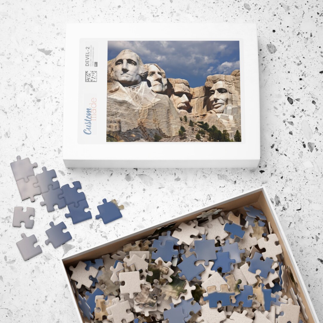 Mount Rushmore Jigsaw Puzzle 110, 252, 500, 1014-piece Landmark Art ...