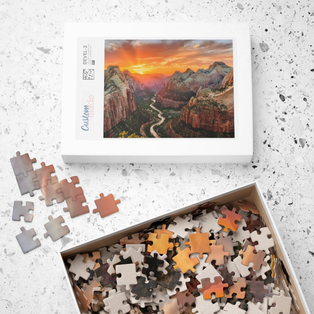Zion National Park Jigsaw Puzzle 110, 252, 500, 1014-piece Wilderness ...