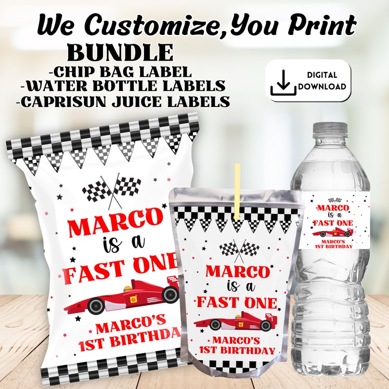 Race Car Snack Box - Etsy