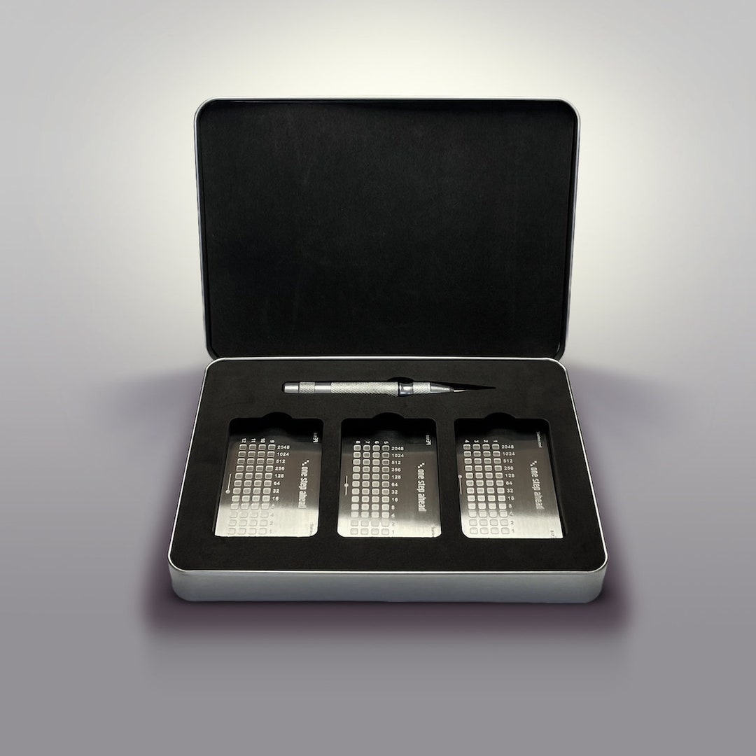 Metal Seed Box Set for 12-word Mnemonic Phrase - Etsy